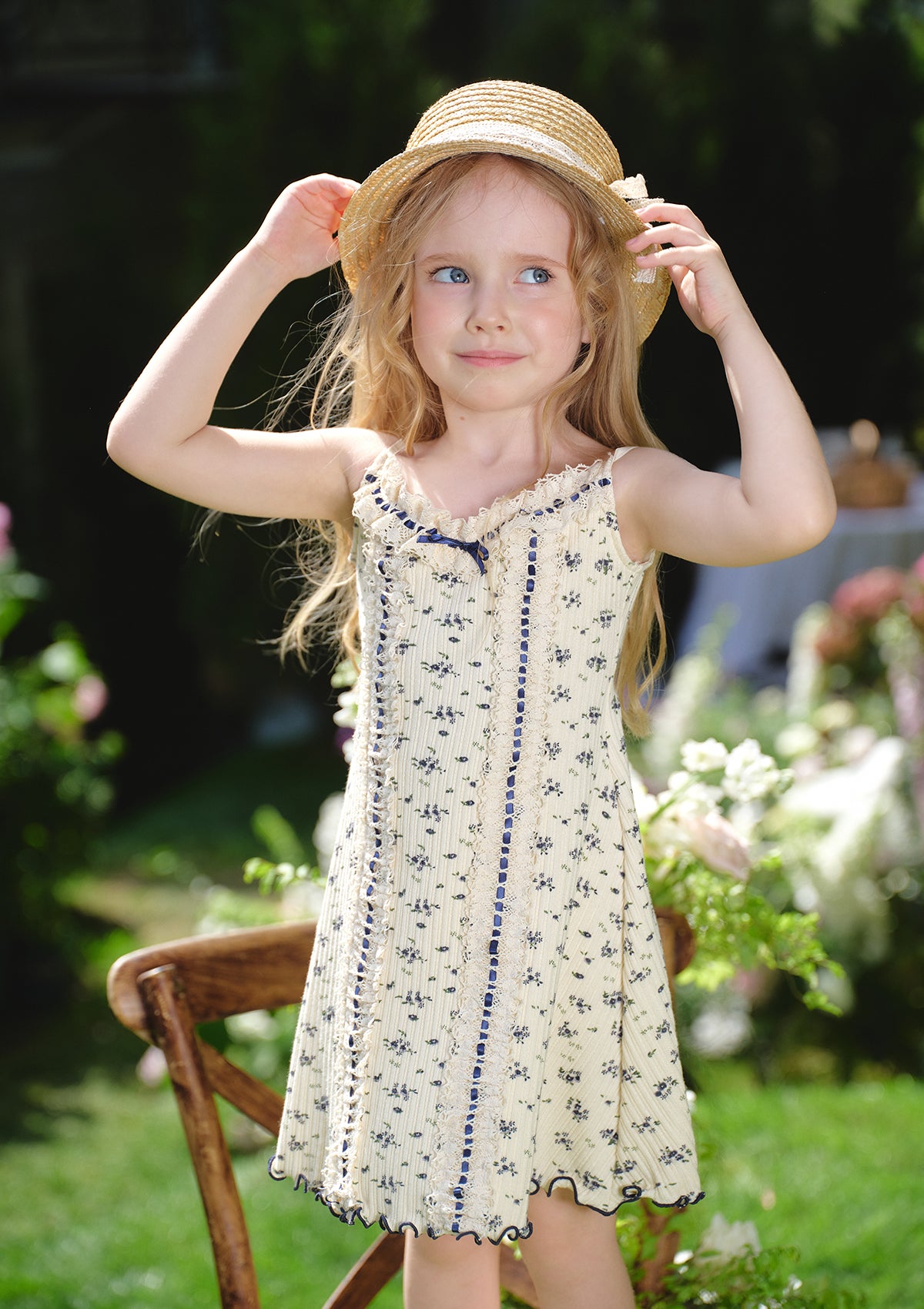 Toddler Girl Blueberry Dress